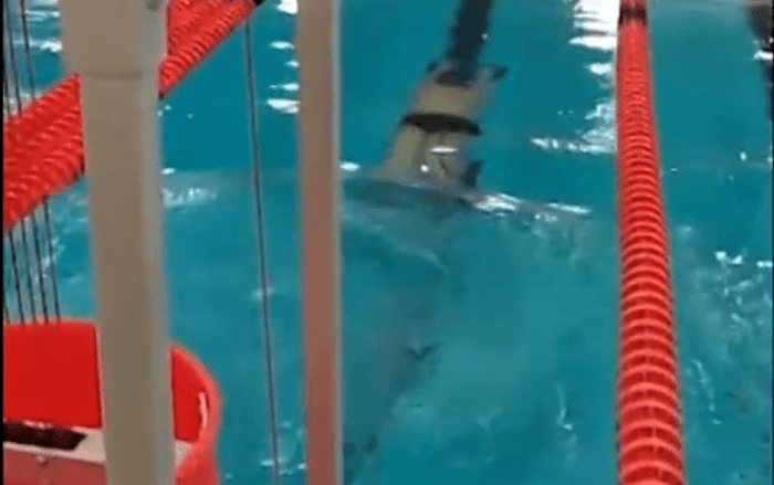NC State Swimming Perform Power Sets (Video)