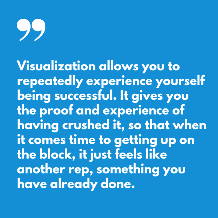 Confident Swimmers Use Visualization to Crush It in Competition