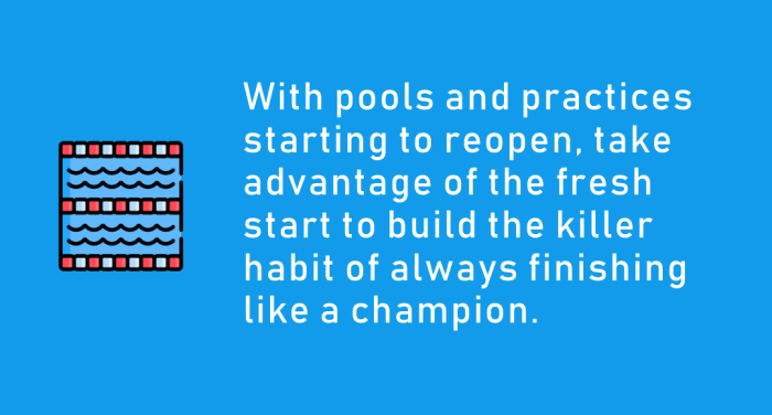 Why You Should Always Finish Strong