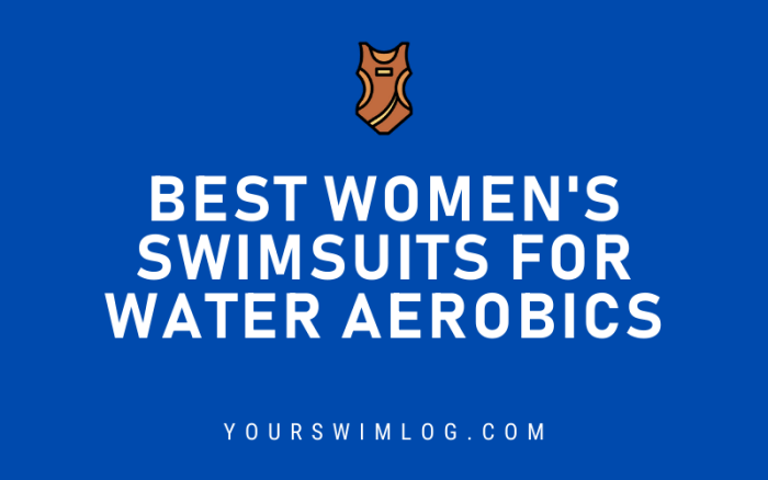 6 Best Women's Swimsuits for Water Aerobics