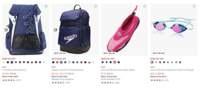 The Best Black Friday Deals for Swimmers