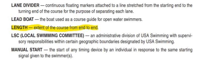 Laps vs Lengths in Swimming - Are They the Same Thing?