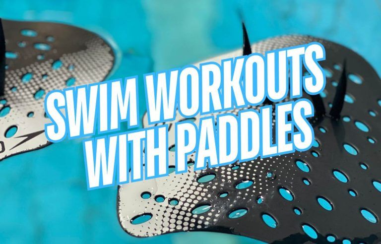 3 Swim Workouts with Paddles (Improve Efficiency and Power) 3 Swim Workouts with Paddles (Improve Efficiency and Power)